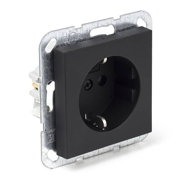 Zwart stopcontact kopen? | Bekijk alle zwarte wandcontactdozen